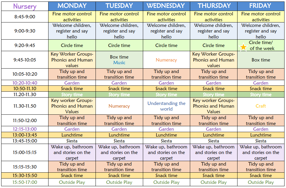 Preescolar - Green Valley